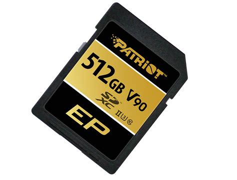 Patriot Announces Release Of V90 Sdxc Uhs Ii U3 Class 10 Sd Card