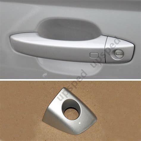 Front Left Driver Side Door Handle Key Lock Cap Trim Cover For Audi A6