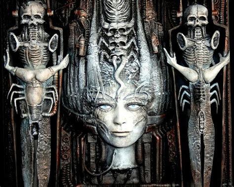 Hr Giger Li Ii 1973 1974 Airbrush Giger Art Visionary Art