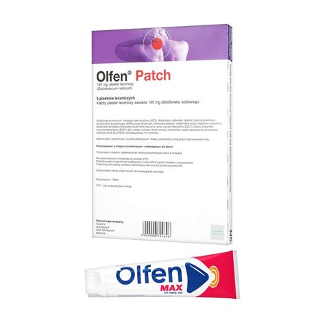 Zestaw Olfen Plastry żel