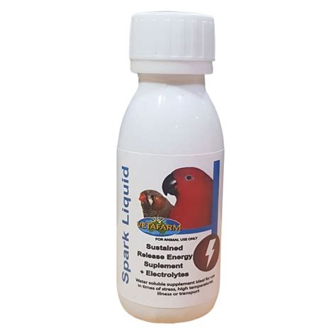 Spark Energy Suplement Electrolyte Liquid Concentrate For Birds Darazpk