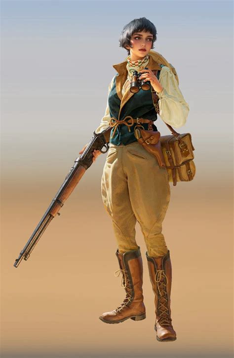 考古学家立绘 花瓣网