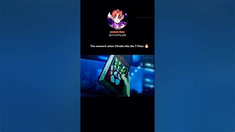 The ☠️moment When Chrollo Hits The T Pose 💯 Shorts Shortsfeed Youtube
