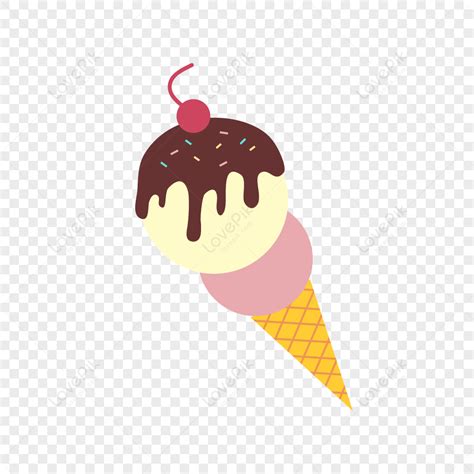 矢量可愛卡通冰淇淋ai圖案素材免費下載，可愛卡通圖片，尺寸1000 × 1000px Lovepik