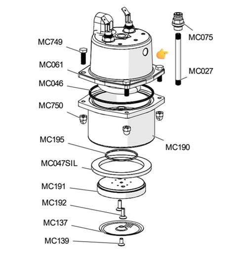 Lelit Mc075 Straight Quick Release Outwest Coffee Gear