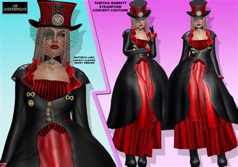 Second Life Marketplace Tabitha Babbitt Steampunk Concept Costume