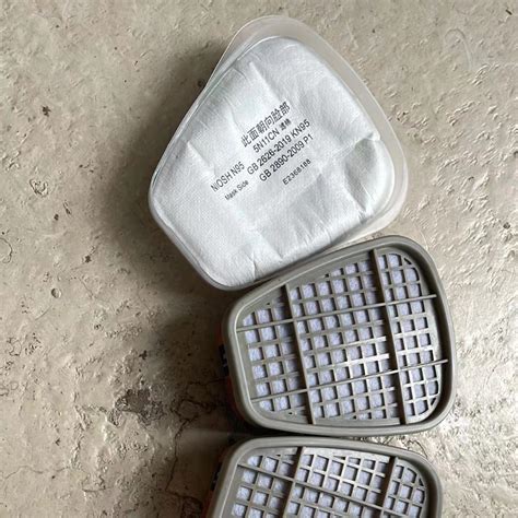 Replaceable Gas Mask Filter Element Organic Vapor Cartridge Activated Carbon Filters 6001 Replaceable Gas Mask Filter Element Organic Vapor Cartridge Activated Carbon Filters 6001