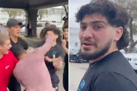 Watch As Conor Mcgregor Team Mate Dillon Danis Gets Punched In The Face