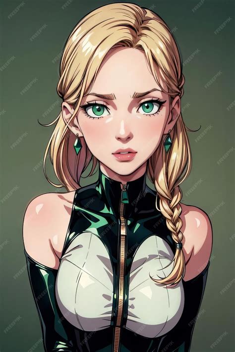 Premium Ai Image Young Sexy Girl Anime Style Character Illustration