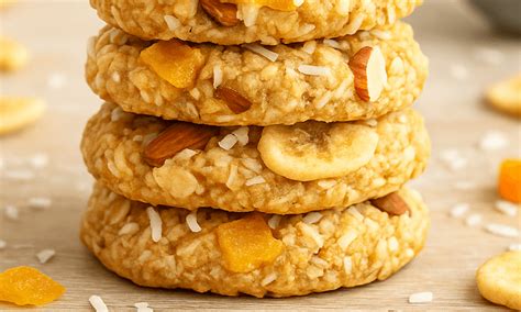 Tropical Trail Mix Cookies Wholesome Energy Snack