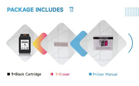 Inkyeah 304xl Black Ink Cartridge High Yeild 750 Pages Replacement