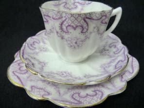 Wellington China Lavender Tea Trio Tea Cup Collection Tea Lavender Tea