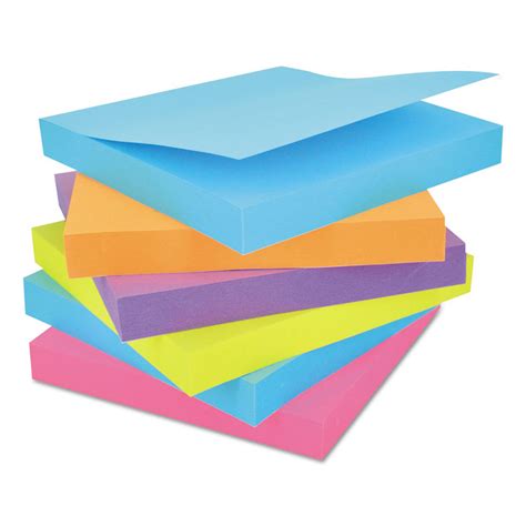 Self Stick Note Pads By Universal® Unv35610