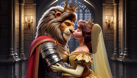 The Princess And The Lion Prince By Kingleonlionheart On Deviantart
