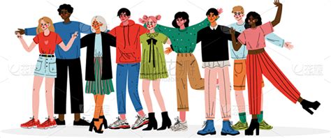 女性人群青年人男性可爱的多样抱爱相伴素材 花瓣网