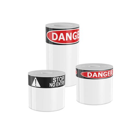 Osha Vinyl Danger Labels Industrial Safety Solutions
