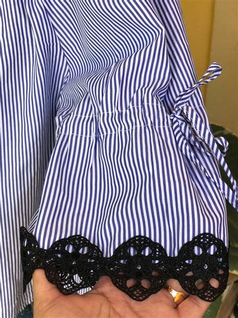 Sadie And Love Offshoulder Stripes Womens Fashion Tops Blouses On