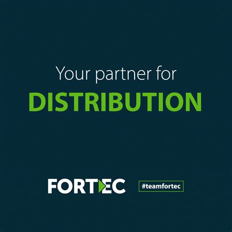 Fortec Distribution Network On Linkedin Teamfortec Distribution