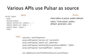 Integrating Apache Pulsar With Big Data Ecosystem PDF