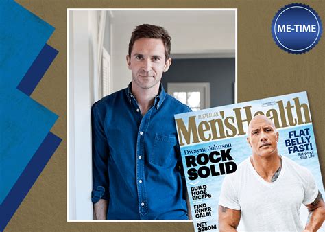 What Me Time Means To Editor Luke Benedictus Of Mens Health Magazine