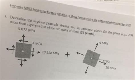 Solved Problems MUST Have Step By Step Solution To Show How Chegg