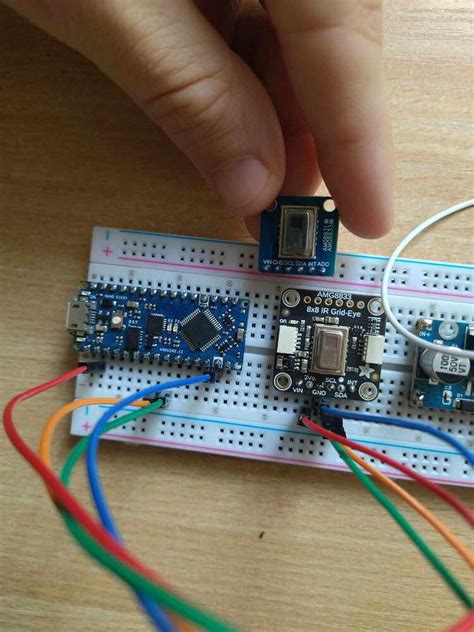 arduino nano every amg8833 temperature sensor problem sensors