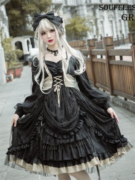 I Attempted To Make Gothic Lolita Outfits Based On A Few Pictures I