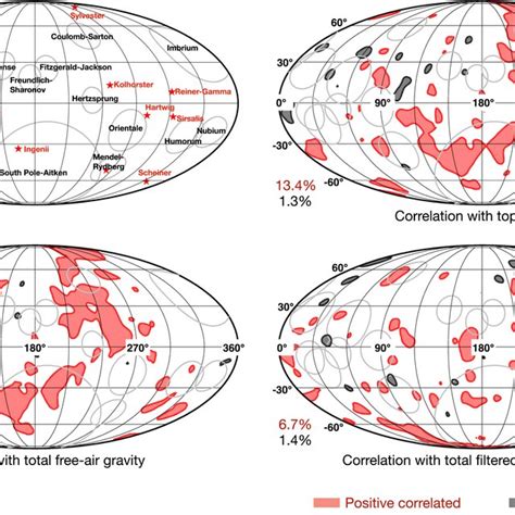 Regions Where The Average Spectral Correlation Exceeds The 95