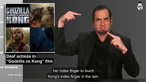 Deaf Actress In “godzilla Vs Kong” Film — The Daily Moth