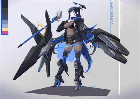 Nerissa Ravencroft Hololive And 1 More Drawn By Uhen Danbooru