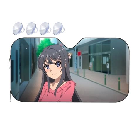 Sakurajima Mai Car Sunshade