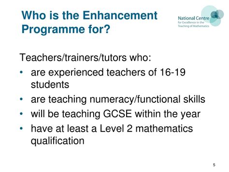 Ppt Fe Gcse Mathematics Enhancement Programme Norma Honey Powerpoint