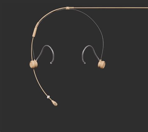 Shure Th53t O Lemo Twinplex Subminiature Headworn Omnidirectional Microphone Pro Av Warehouse