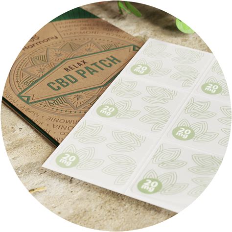Cbd Patches Topical Relief Meet Harmony