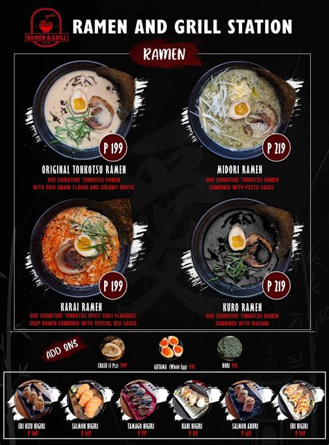 Irasshaimase Our Much Awaited Ramen And Grill Station Facebook