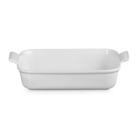 Rectangular Traditional Pyrex Dish 32 White Le Creuset