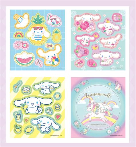 Cinnamoroll Sticker Book 24 Sheets