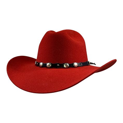 Texana 20 Estrellas Lana Denver Roja Tombstone Hats
