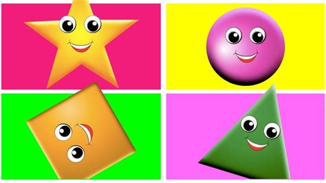 שיר הצורות לפעוטות שירים לילדים ופעוטות צורות לילדים לימוד צורות