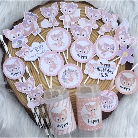 Linabell Cake Topper Decoration Shopee Malaysia