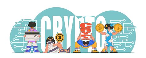 The Concept Of Managing Interaction With Digital Monetary Assets A Group Of People Interact