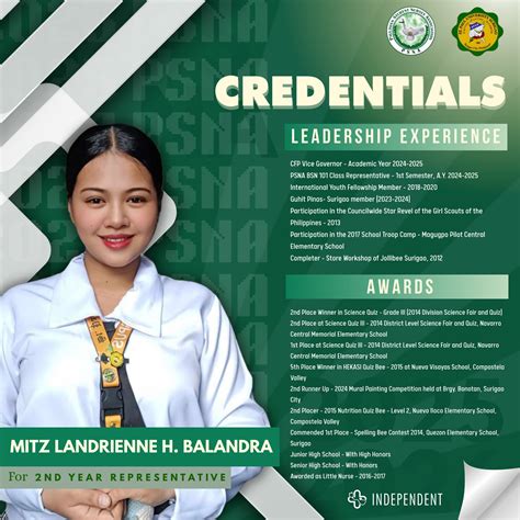 Paulin Paulinian Student Nurses Association Spu Surigao