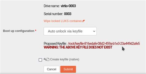 Luks Auto Unlock Via Keyfile Sometimes Missing Uuid · Issue 2545 · Rockstorrockstor Core · Github