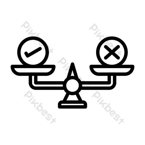 Morality Moral Line Icon Vector Png Images Ai Free Download Pikbest