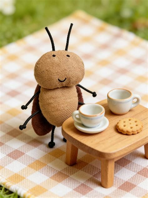 Quirky Roach Plushie Sewing Tutorial Beginner Friendly Pdf Download