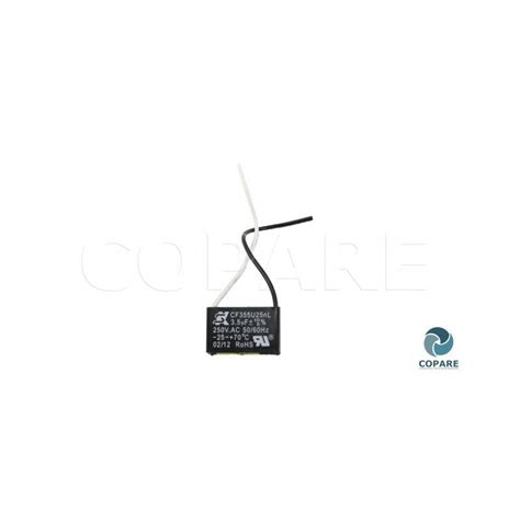Capacitor 35 Mfd 250 V Vent Man Rvac000003845 Copare Comercializadora