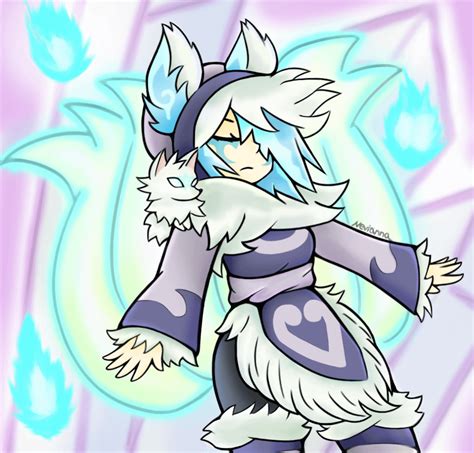 Arctic Fox Yumiko Fanart Brawlhalla