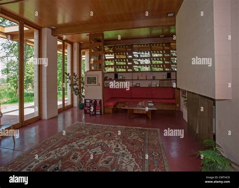 Living Room In The Gordon House At The Oregon Garden Silverton Oregon