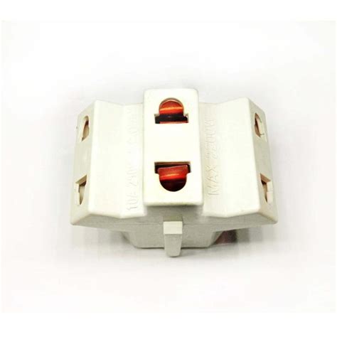 3 Way 2 Pin Socket Adapter For Travel Bd