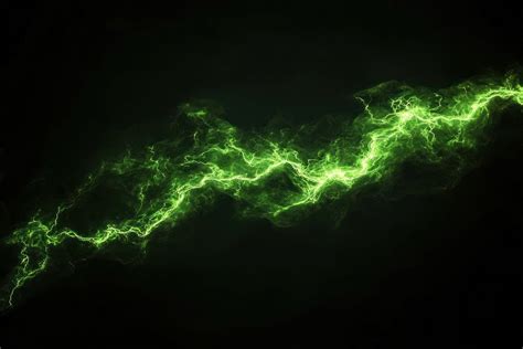 Green Lightning Background Lightning Green Free Photo Rawpixel